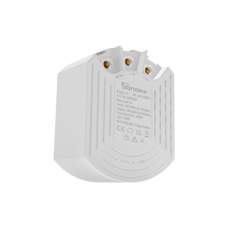 SONOFF D1 WiFi Smart Dimmable Dimmer Module, Adjust Light Brightness ...